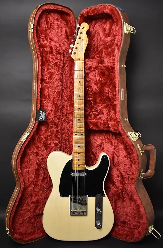 In The Shop: 1953 Fender Blackguard Telecaster – IVG Blog